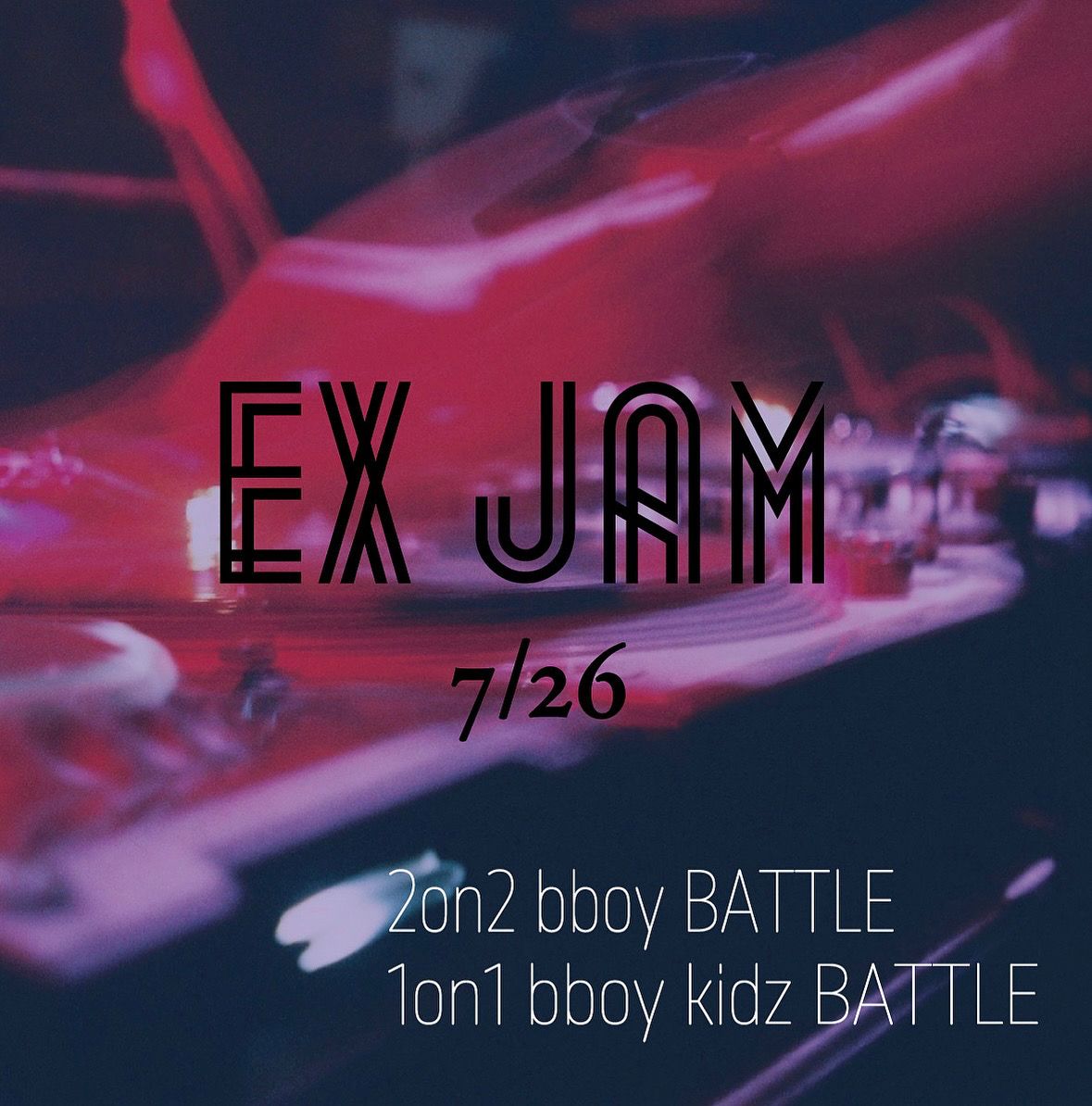 【ENTER THE STAGE】 EX JAM