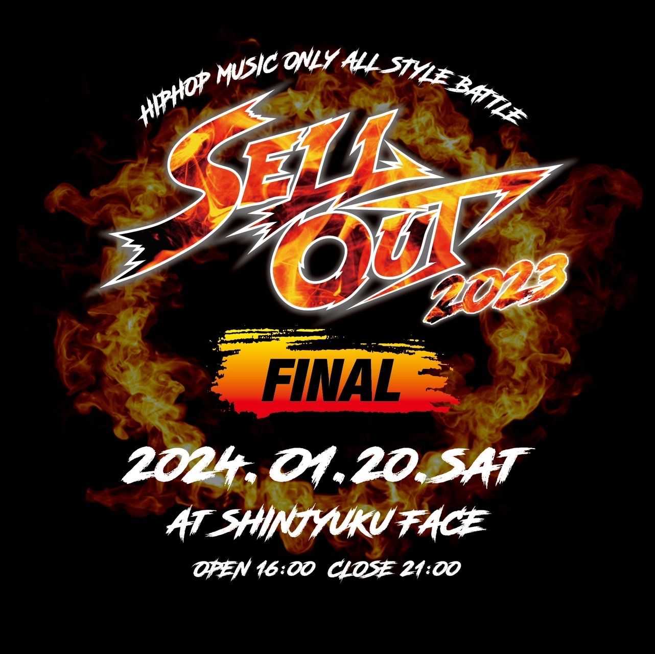 【ENTER THE STAGE】 SELLOUT!! FINAL 2023 前売りチケット